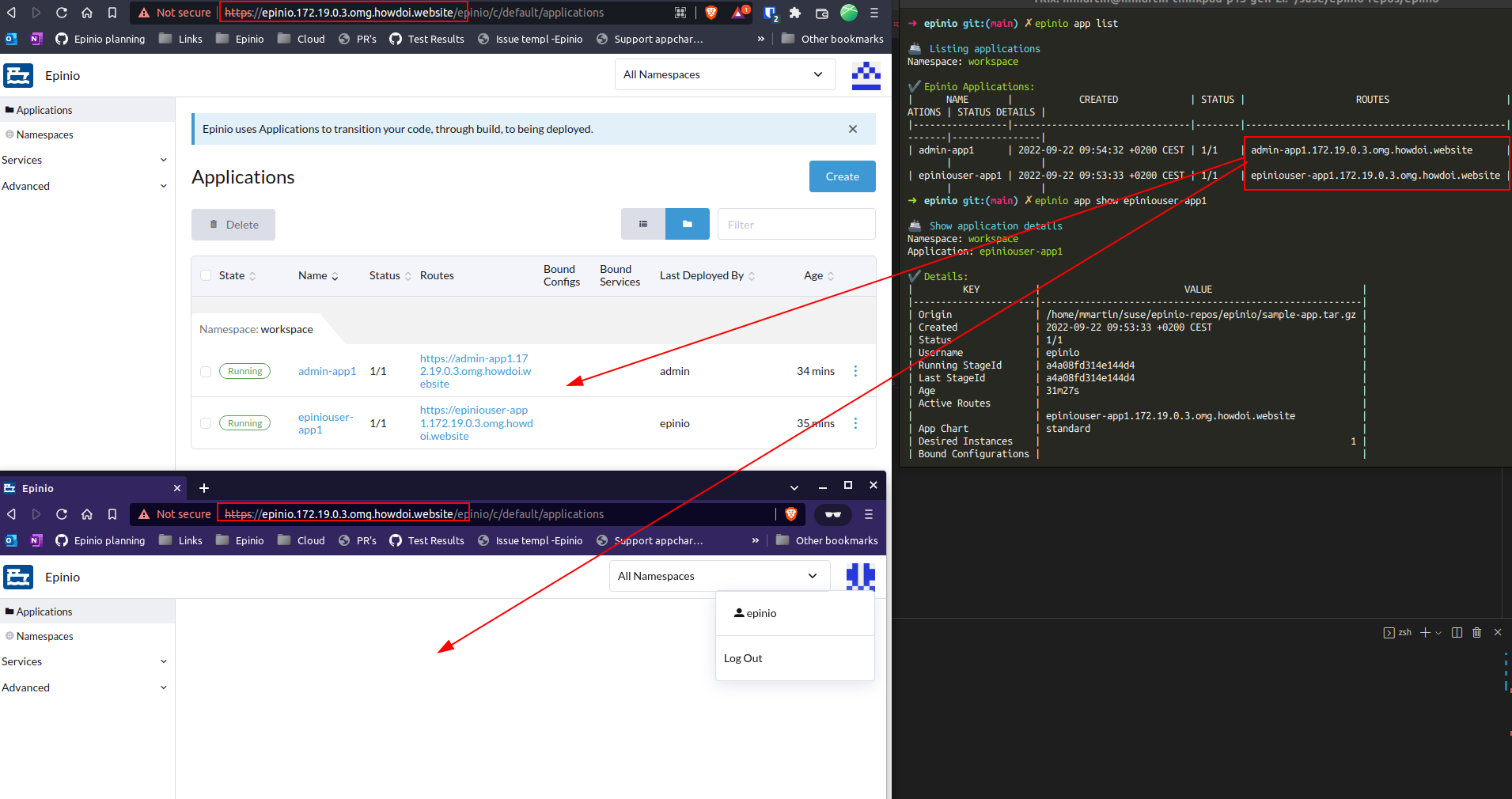Ui Non Admin Users Prevented From Seeing Apps After User Updates · Issue 165 · Epinioui · Github