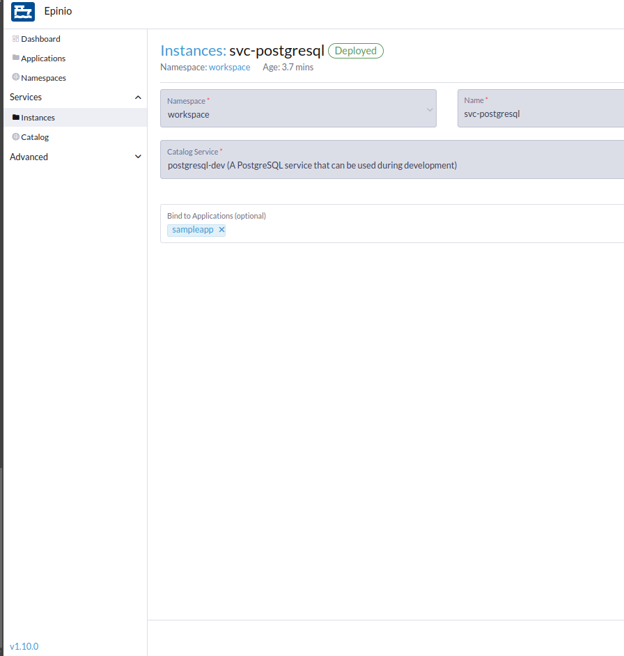 [ui] Catalog Service Is Empty · Issue 296 · Epinio Ui · Github