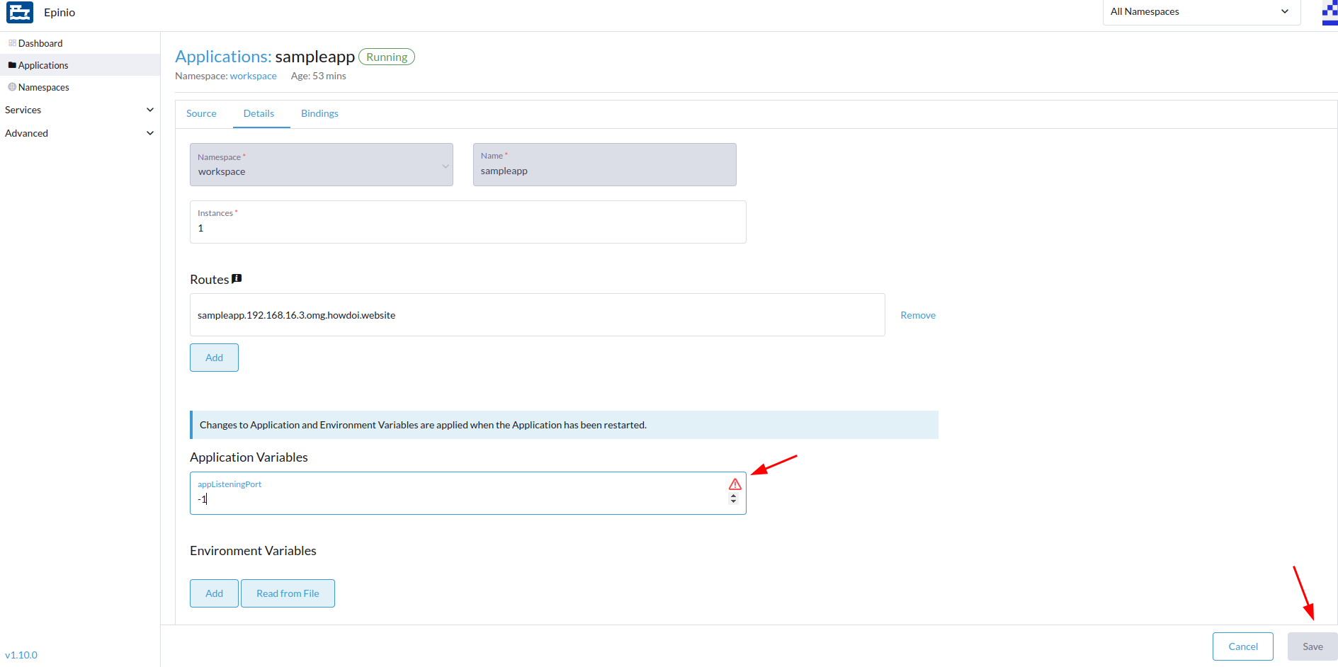 Ui Custom Variables Are Not Validated In Application Edit Mode · Issue 299 · Epinioui · Github