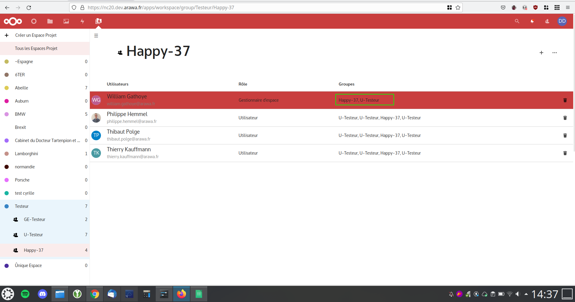 When added to a subgroup, the GE is not in the GE-WSP group · Issue #223 · arawa/workspace · GitHub