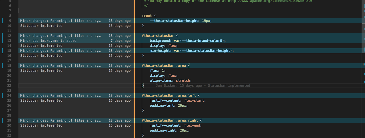 Git Blame · Issue #1264 · eclipse-theia/theia · GitHub