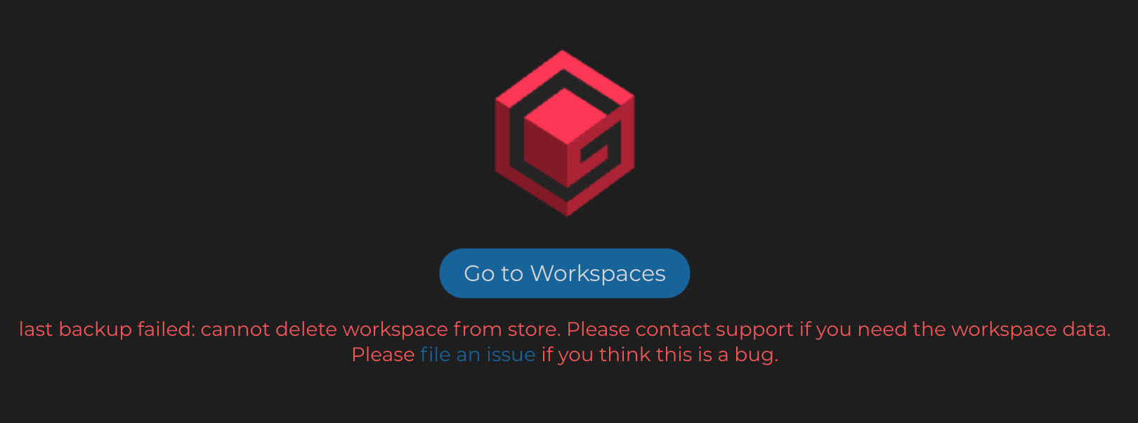 Cannot Restart Workspace · Issue 2174 · Gitpod Iogitpod · Github 
