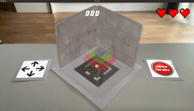 GitHub - alpcihan/arkanoid: Marker-based AR implementation of the Arkanoid game using OpenGL and ...