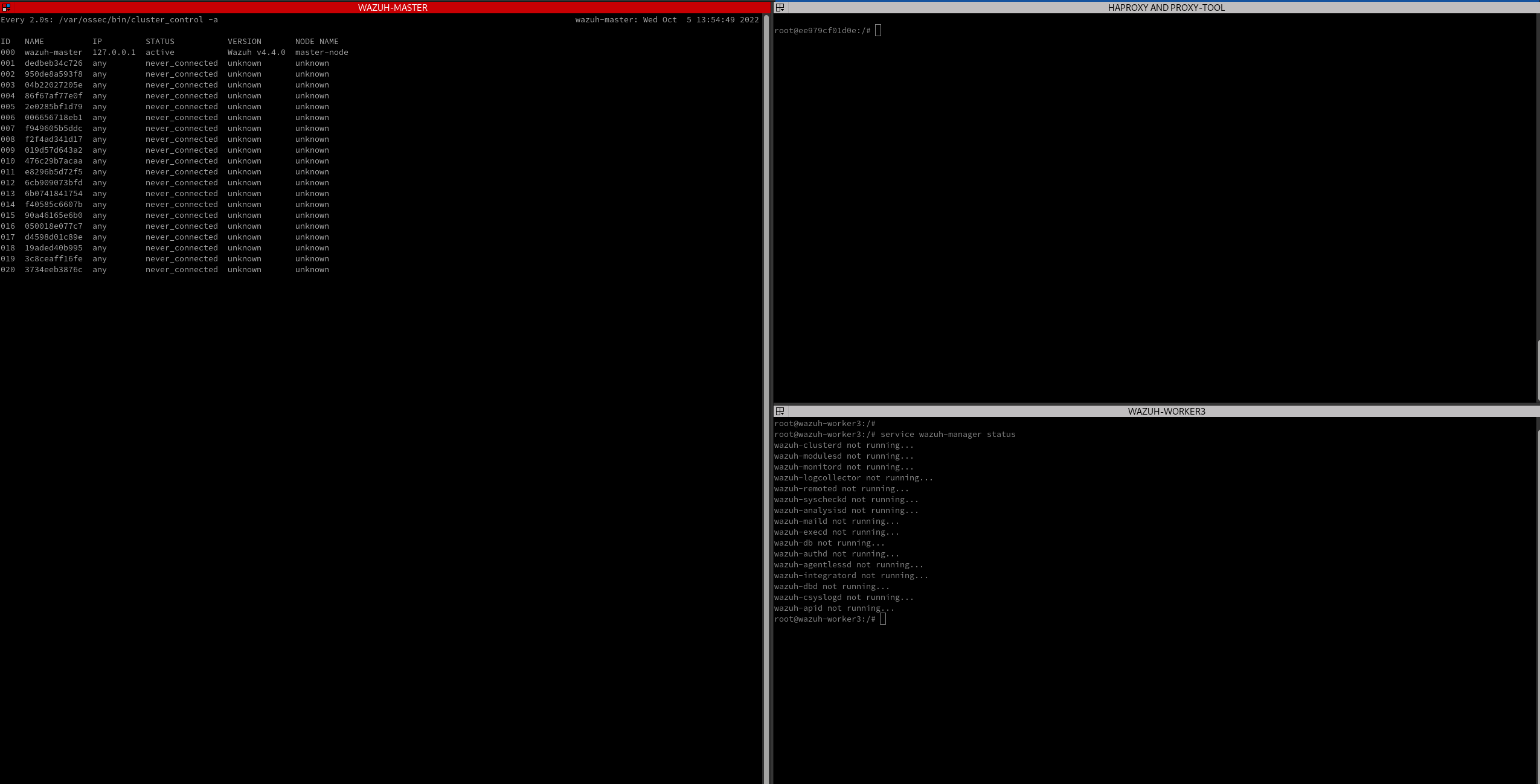 Investigate and develop a Proof of Concept to manage new cluster workers and agent balance with ...