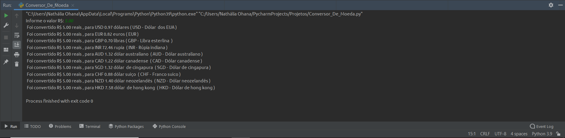 GitHub - Nathalia1234/conversor_de_moeda: Conversor de moeda em Python.