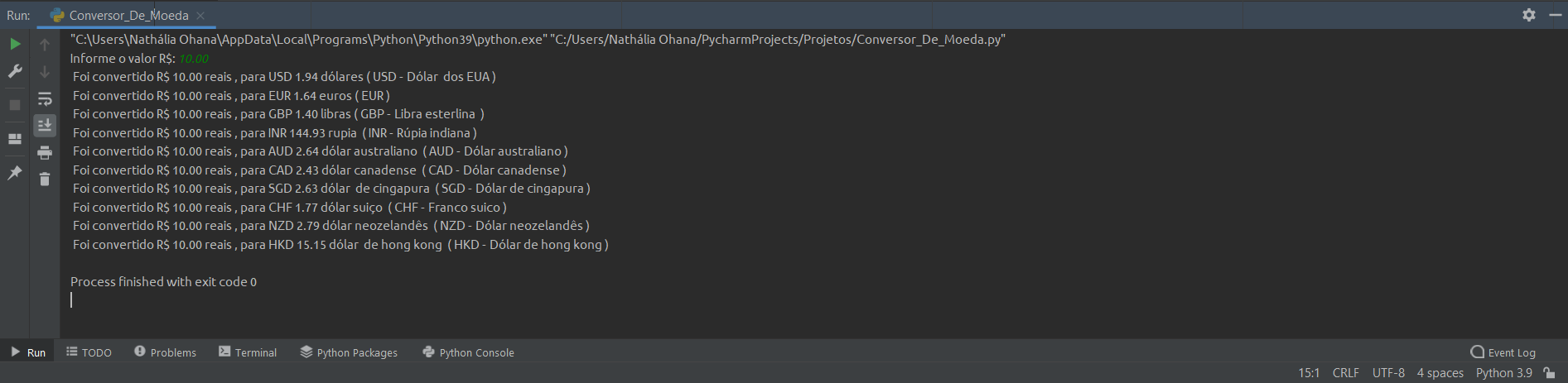 GitHub - Nathalia1234/conversor_de_moeda: Conversor de moeda em Python.