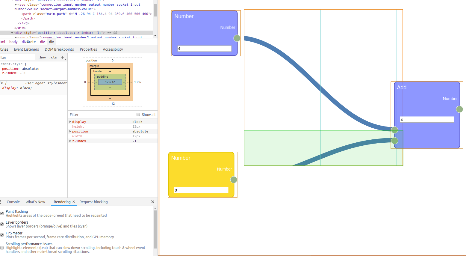 [fr] Smoother Moving Nodes Improvements · Issue 227 · Retejs Rete · Github