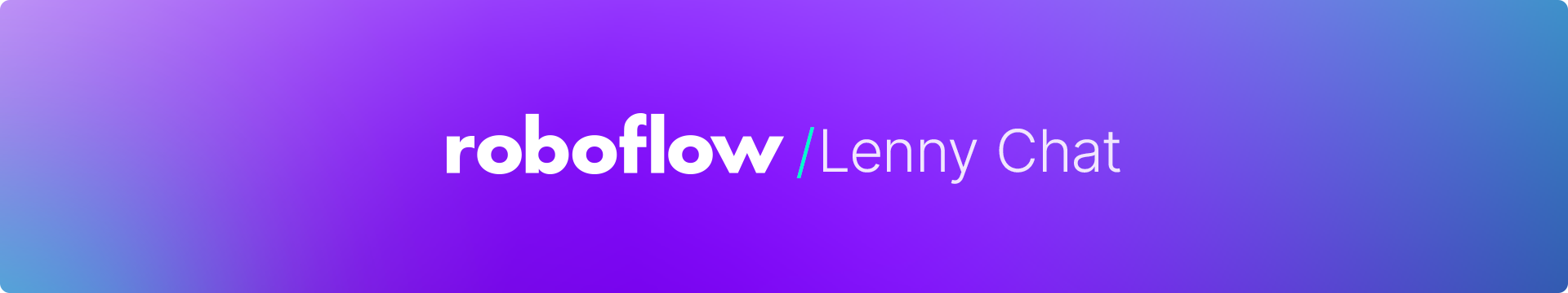GitHub - roboflow/lenny: Lenny uses 500+ blog posts, 100+ docs pages, and Roboflow developer ...