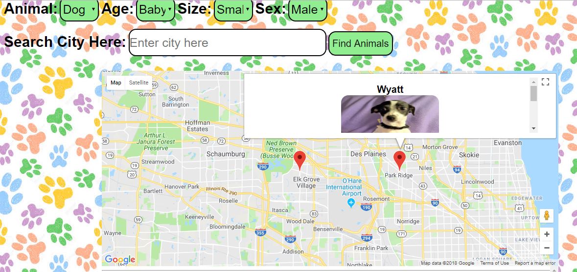 GitHub - FranciaMoran/Pet-Maps-