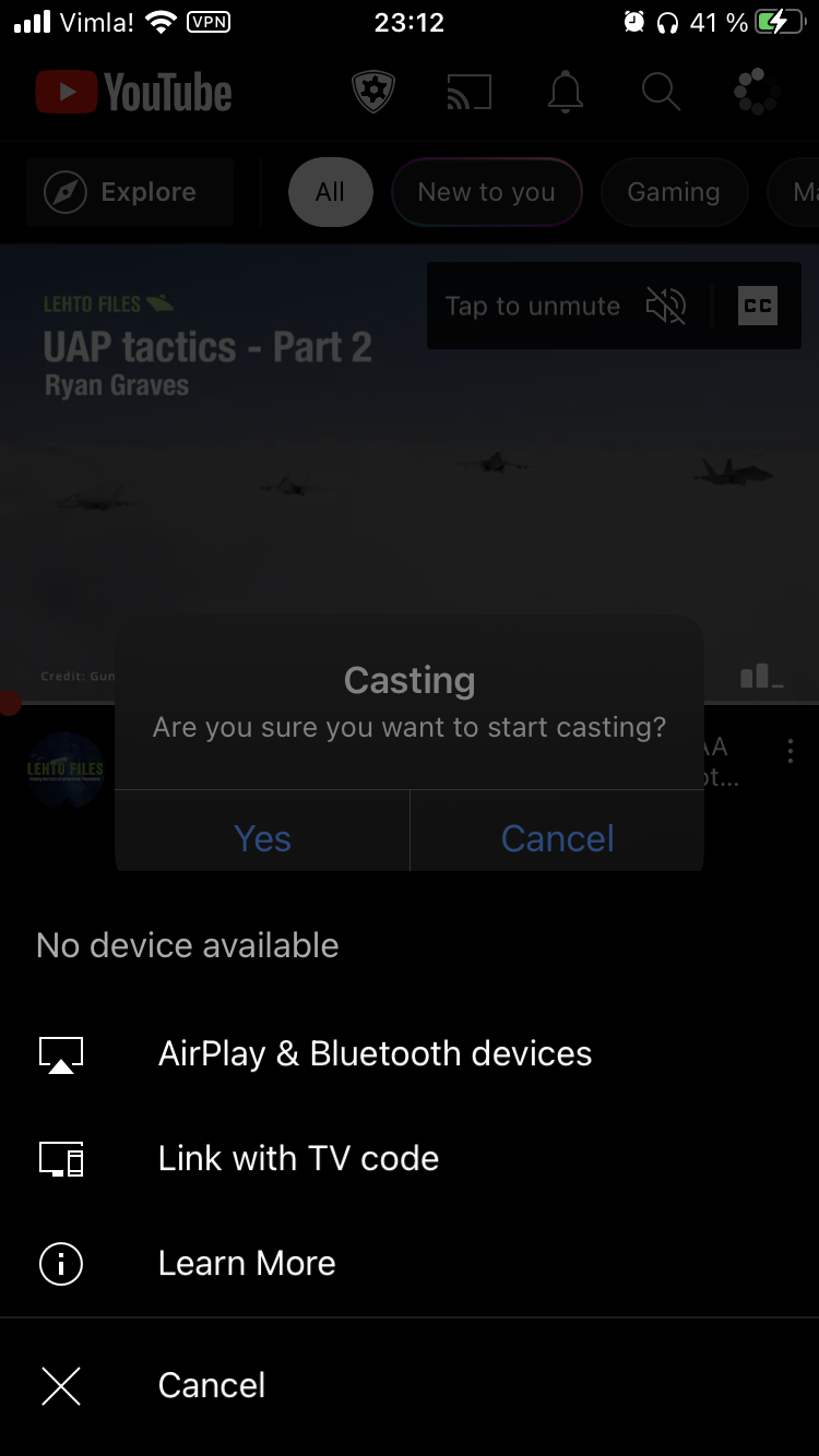 [Bug] YTCastConfirm · Issue #156 · qnblackcat/uYouPlus · GitHub