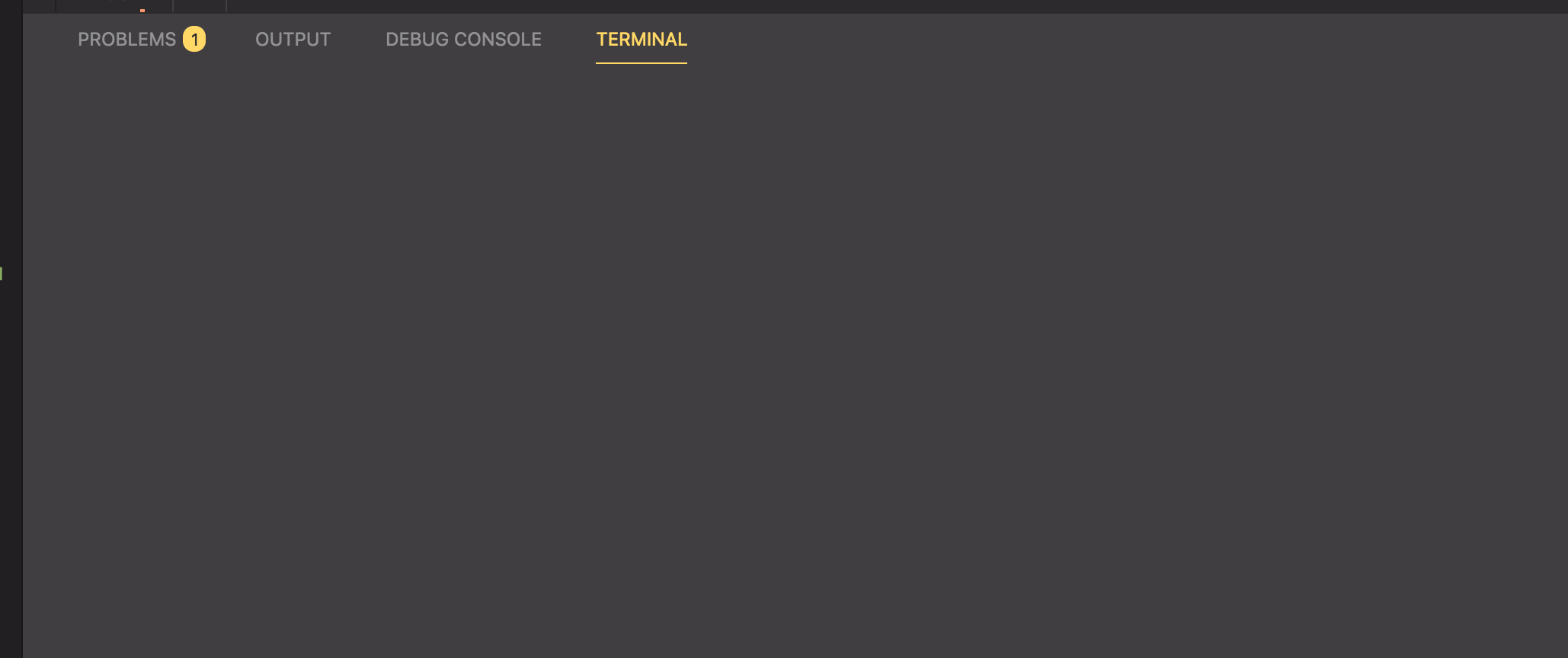 First launch, terminal panel looks empty (but it's not) · Issue #7 · Duroktar/vscode-npm-scripts ...