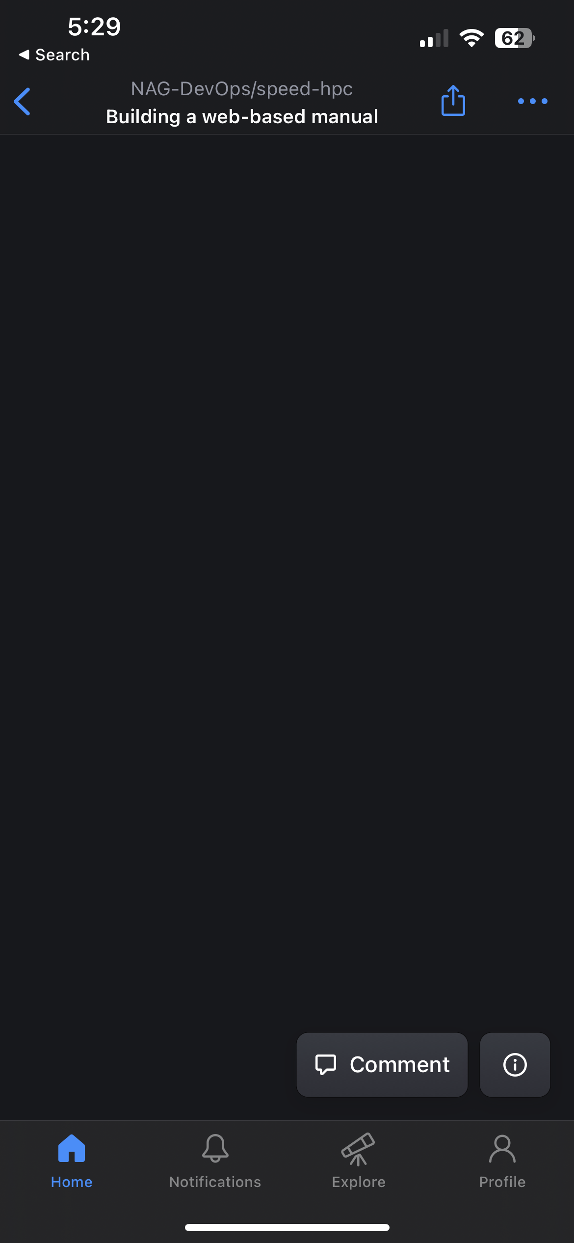 Issue thread breaks on Github iOS · community · Discussion #37740 · GitHub