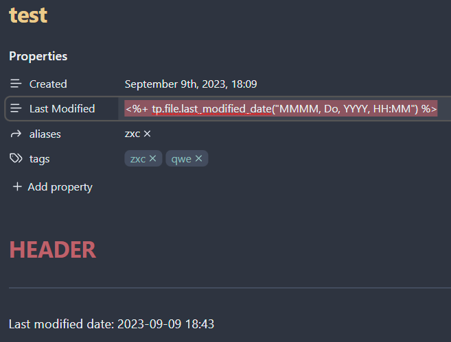 Dynamic Commands no longer work inside the new "Property" block of Obsidian 1.4 · Issue #1187 ...