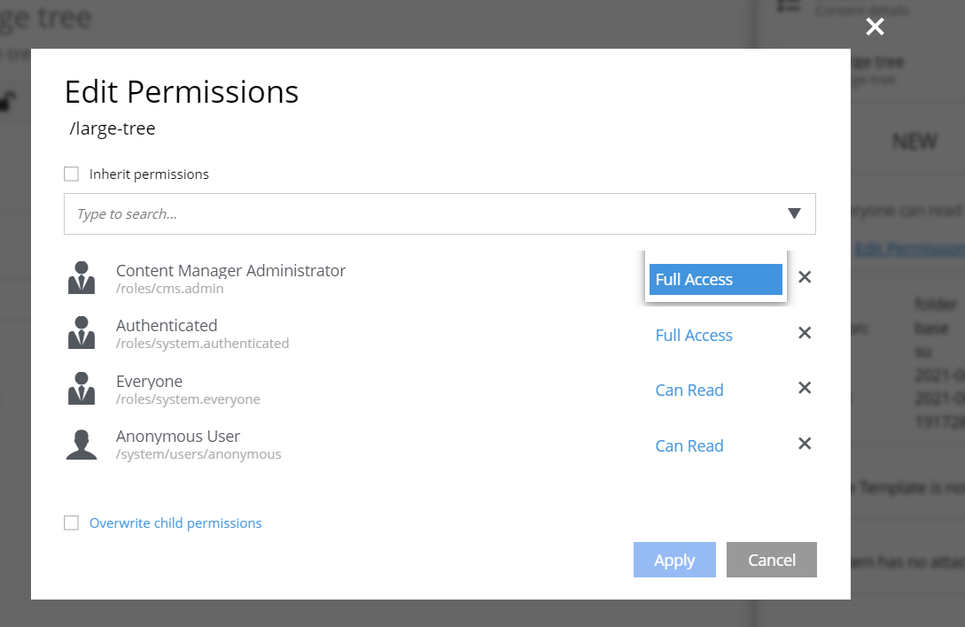 Menu Items Are Not Fully Shown In Access Selector · Issue 2079 · Enoniclib Admin Ui · Github 8988