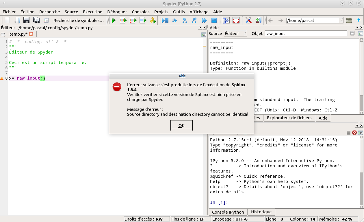 Problem raw_input with accent · Issue #9411 · spyder-ide/spyder · GitHub