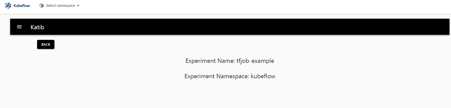 UI not showing experiment results · Issue #916 · kubeflow/katib · GitHub