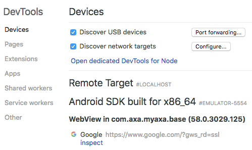 Unable to switch from native app context to WEBVIEW context · Issue #10663 · appium/appium · GitHub