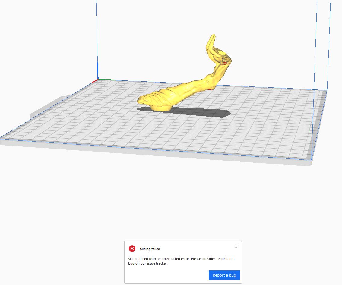 Cannot Slice · Issue 13065 · Ultimakercura · Github 