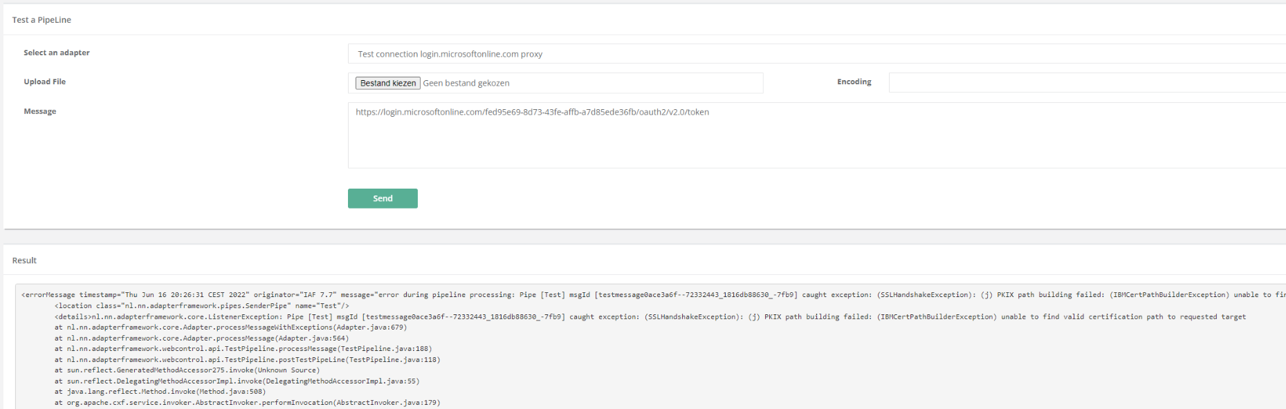 PKIX path building failed: (IBMCertPathBuilderException) unable to find valid certification path ...
