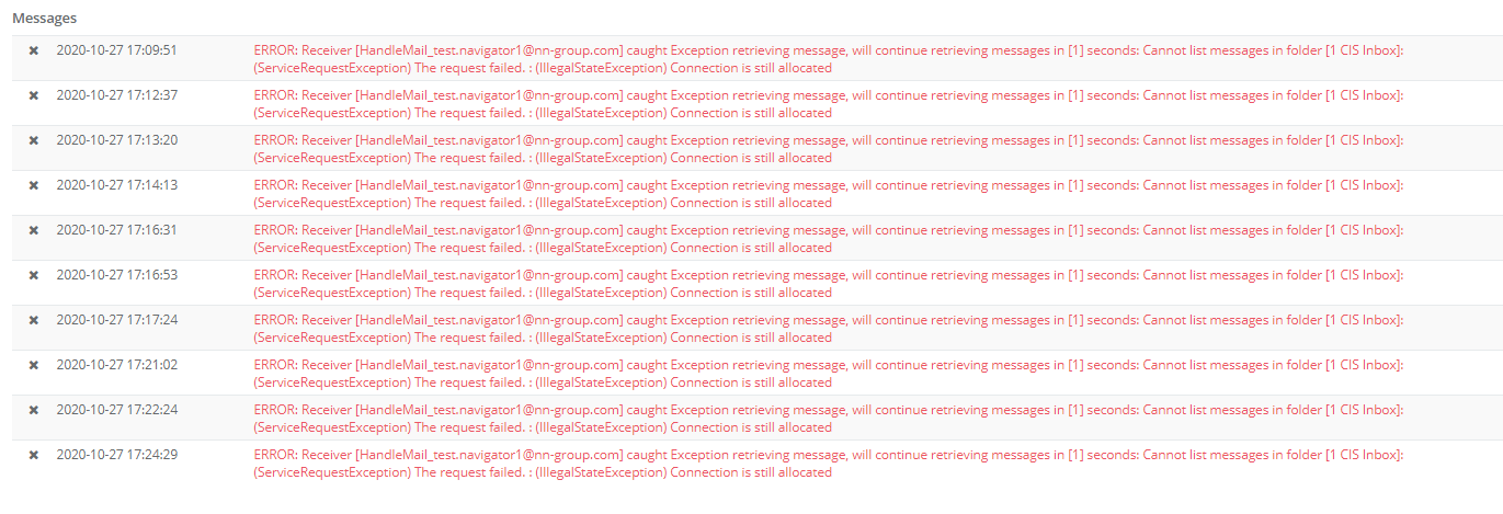 EWS Connection still allocated · Issue #1212 · frankframework/frankframework · GitHub