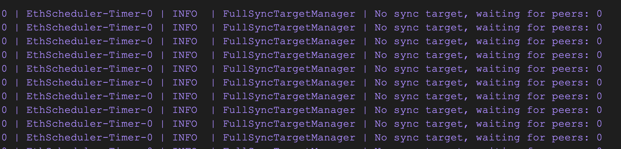I Have An Issue When Checking Logs On Besu Local Node · Issue 4536 · Hyperledger Besu · Github