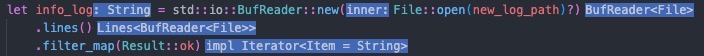 Rust analyzer extension’s assumed type declarations have an incorrect ...