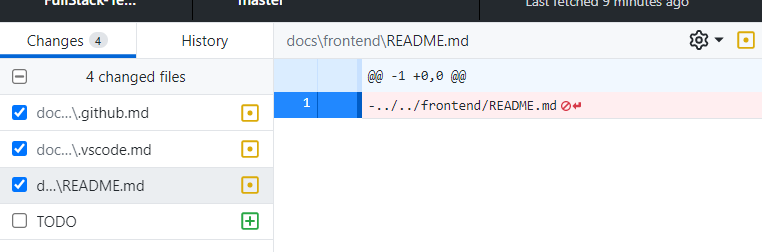Symlink Files Showing Up With Removed Paths In Desktop But Not `git