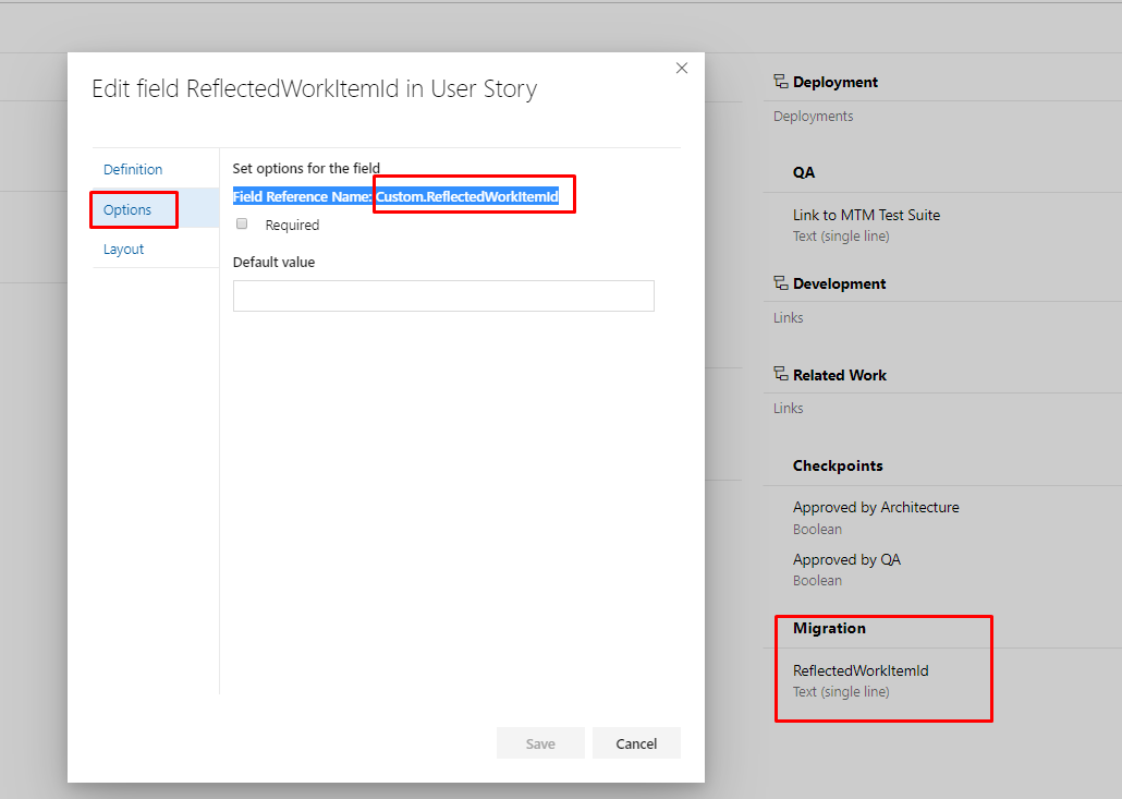 Config file specifies 'Custom.ReflectedWorkItemId', which wasn't found. · Issue #401 ...