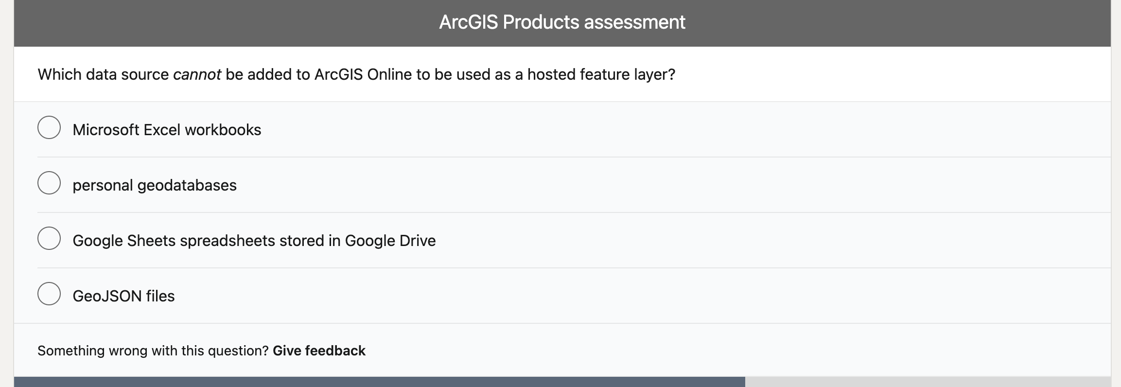 Missing questions on arc-gis quiz · Issue #5668 · Ebazhanov/linkedin-skill-assessments-quizzes ...