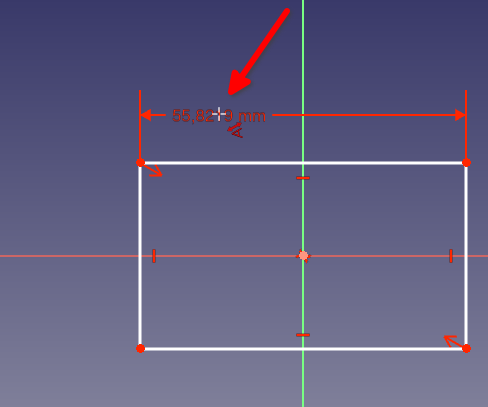 [Problem] Sketcher: constrain contextual dimension will leads to dimension and cursor overlap in ...