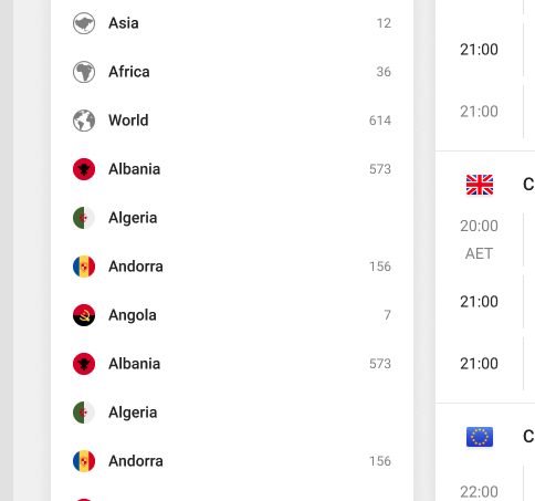 Leagues List - CSS Flags · Issue #165 · Betarena/scores · GitHub