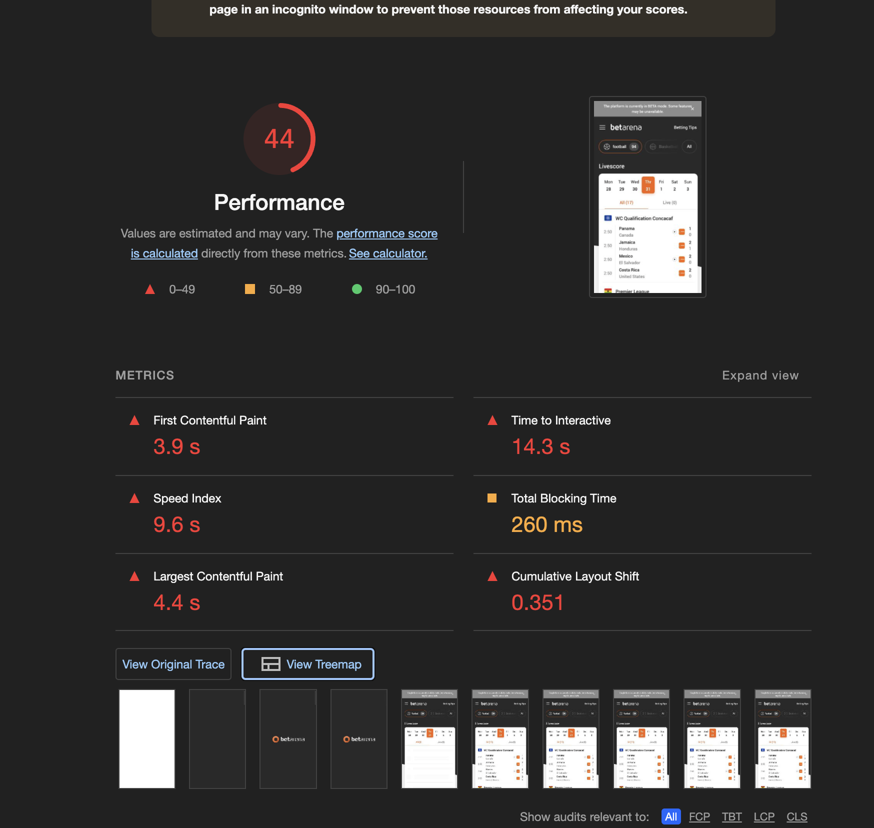 Performance issues - Unused JS · Issue #307 · Betarena/scores · GitHub