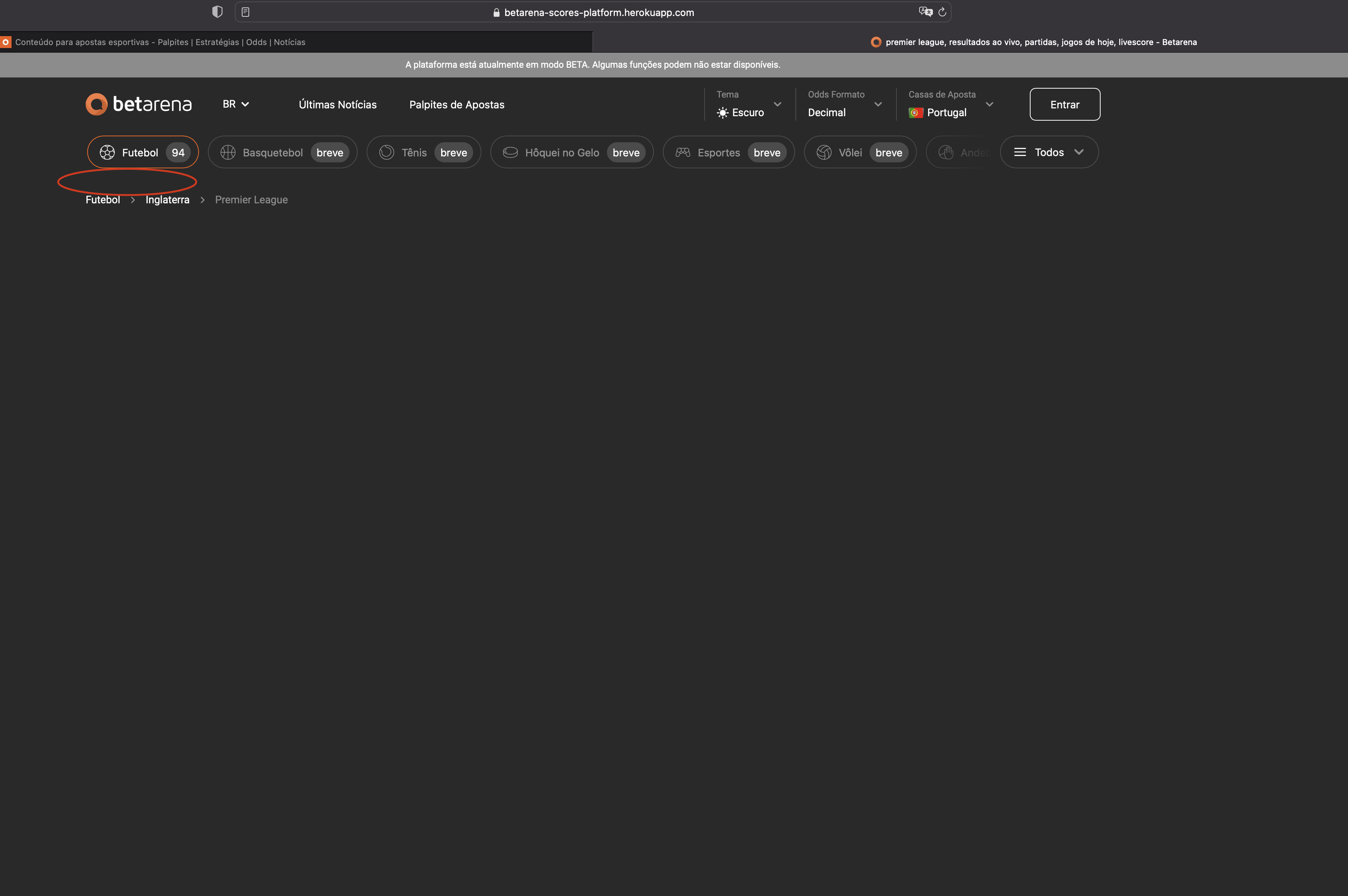 Tournaments CSS wrong height - Desktop · Issue #362 · Betarena/scores · GitHub