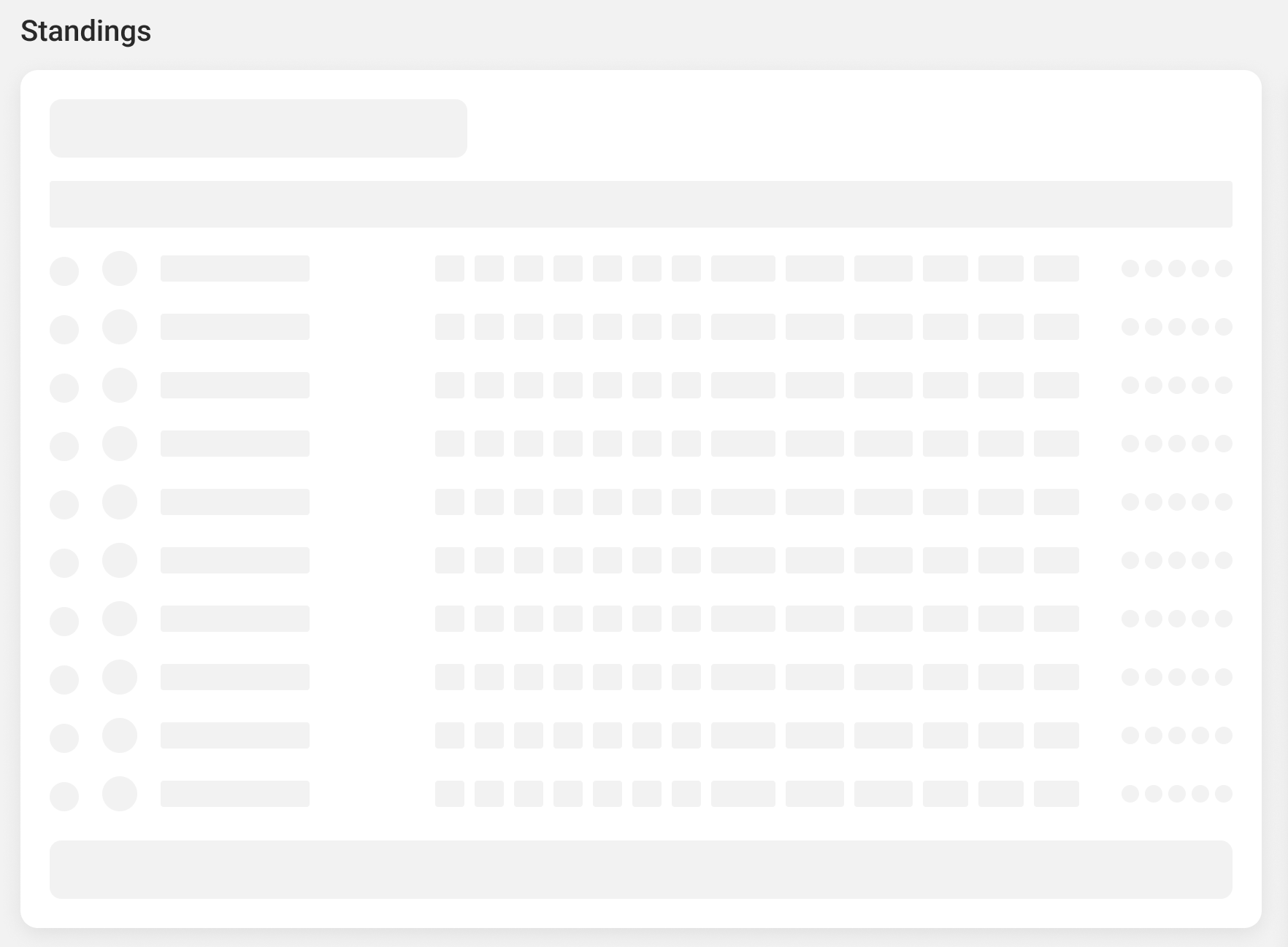 Tournaments Widget 2 Standings - Frontend · Issue #374 · Betarena ...