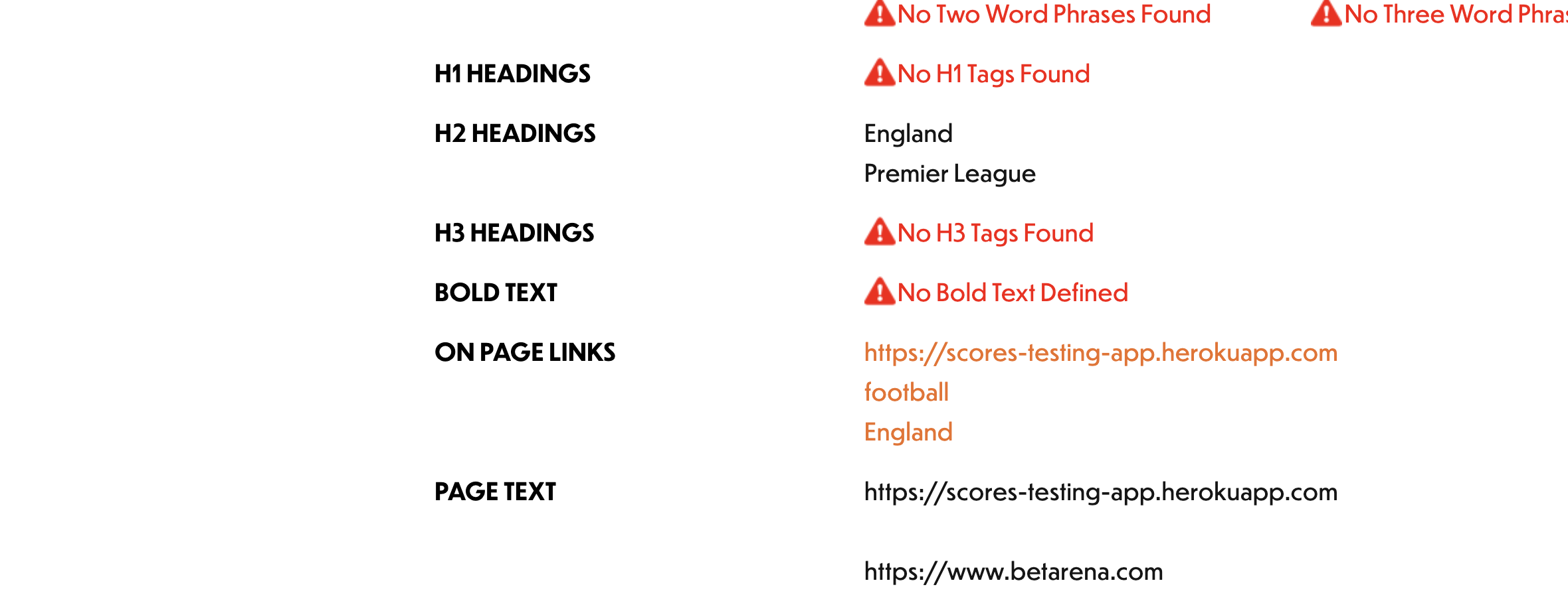 Missing Links · Issue 387 · Betarenascores · Github 