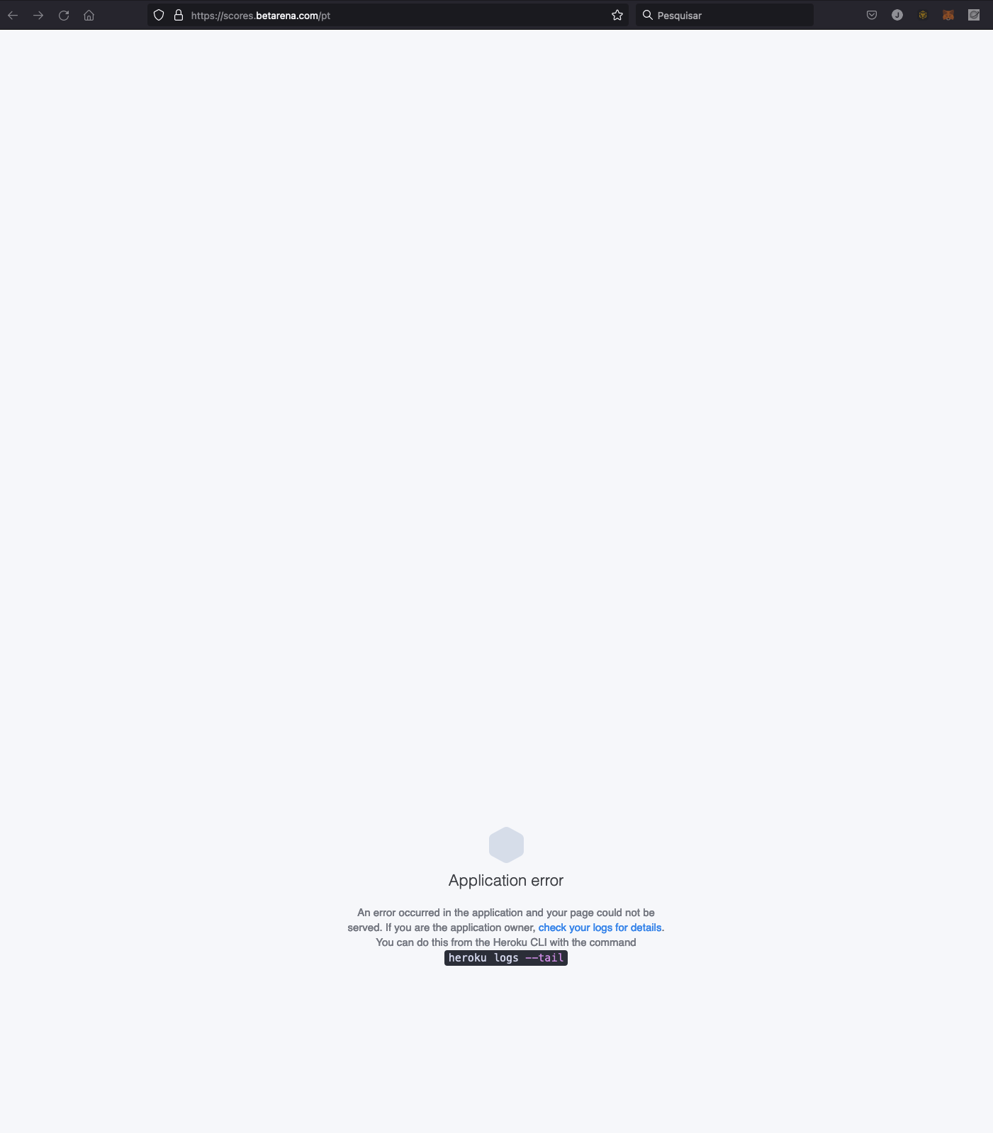 Application Error · Issue #537 · Betarena/scores · GitHub
