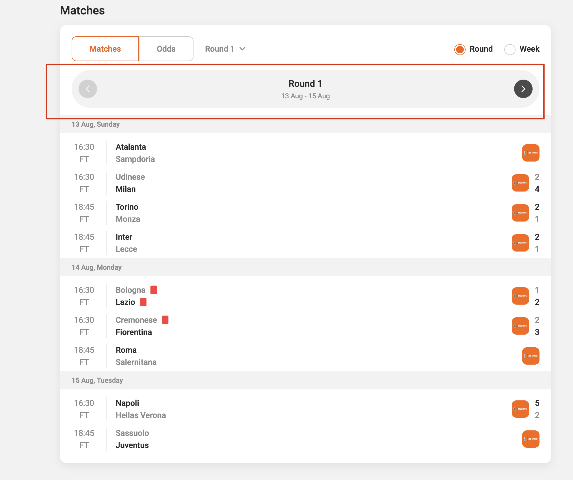 CSS - Week and Round navigation wrong height · Issue #580 · Betarena/scores · GitHub
