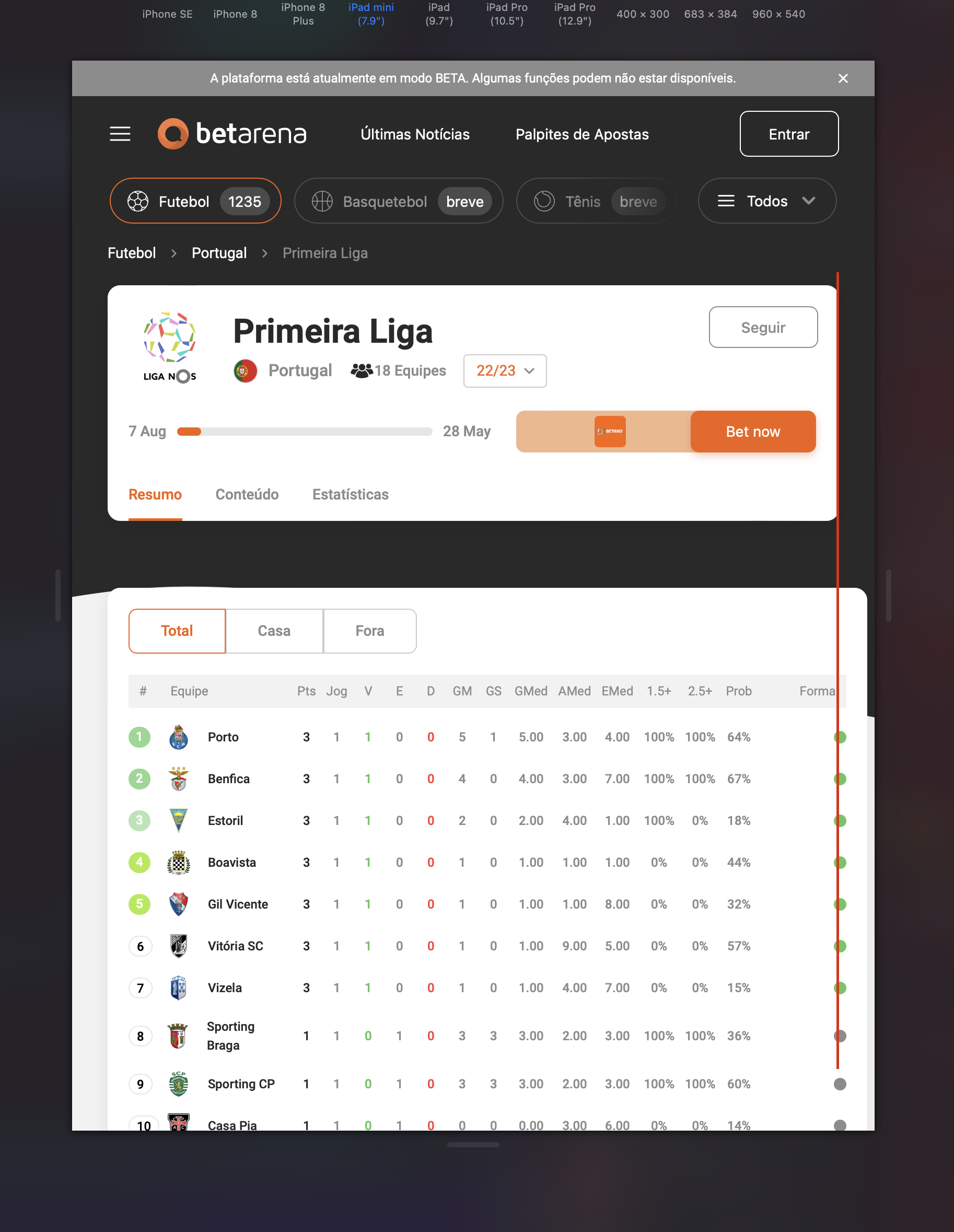 CSS Tablet - Wrong margins · Issue #597 · Betarena/scores · GitHub