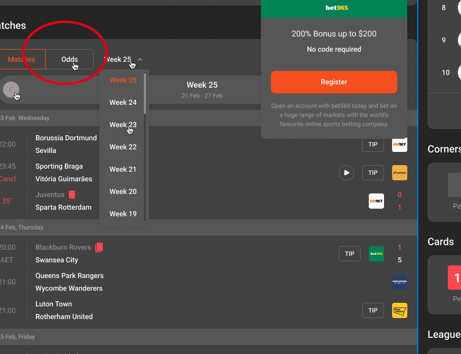 CSS - Incorrect Hover color on dark theme (Matches, Odds) · Issue #678 · Betarena/scores · GitHub