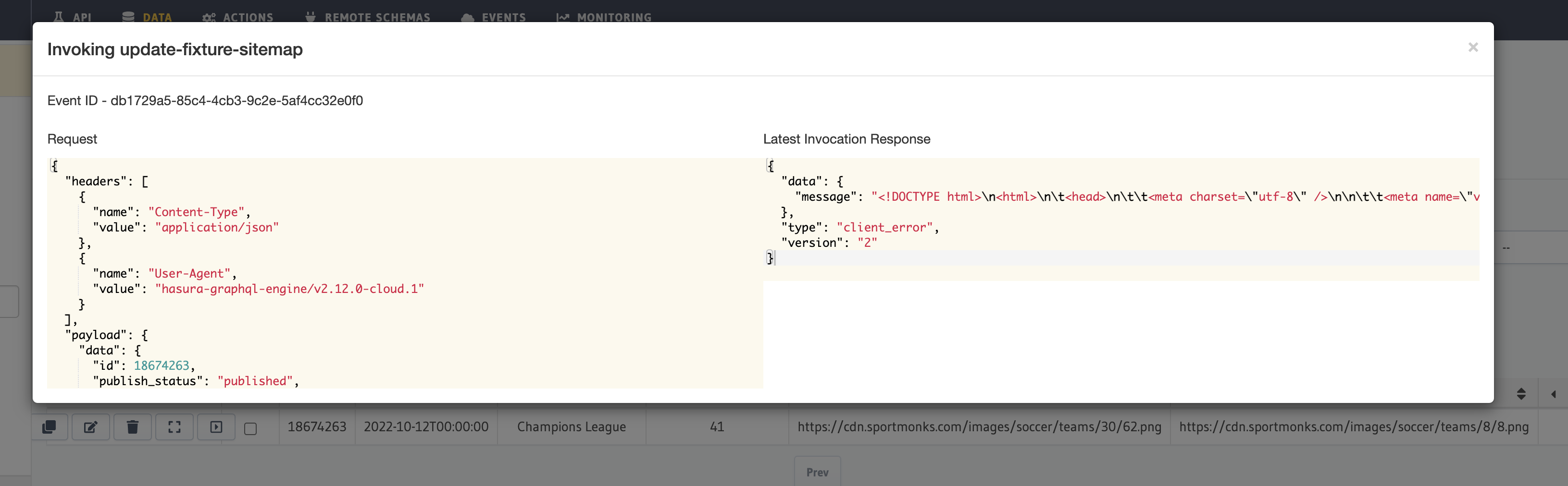 Invocation to publish fixtures is not working · Issue #735 · Betarena/scores · GitHub