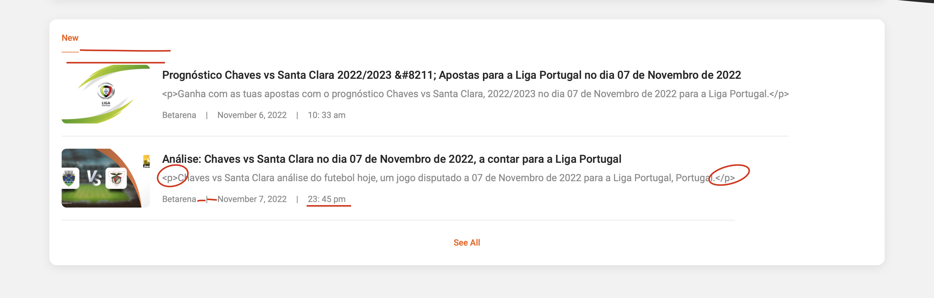 Fixtures Content Corrections · Issue 833 · Betarenascores · Github