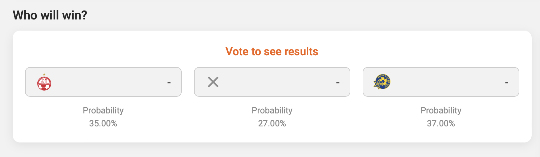 Fixtures Voting - Remove vote title · Issue #850 · Betarena/scores · GitHub
