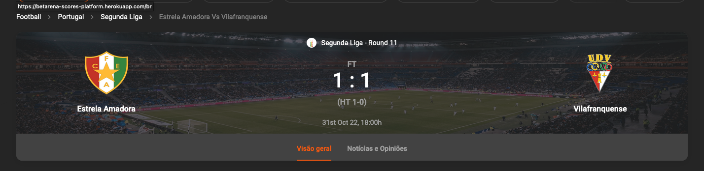 Fixture Scoreboard - Incorrect view · Issue #862 · Betarena/scores · GitHub