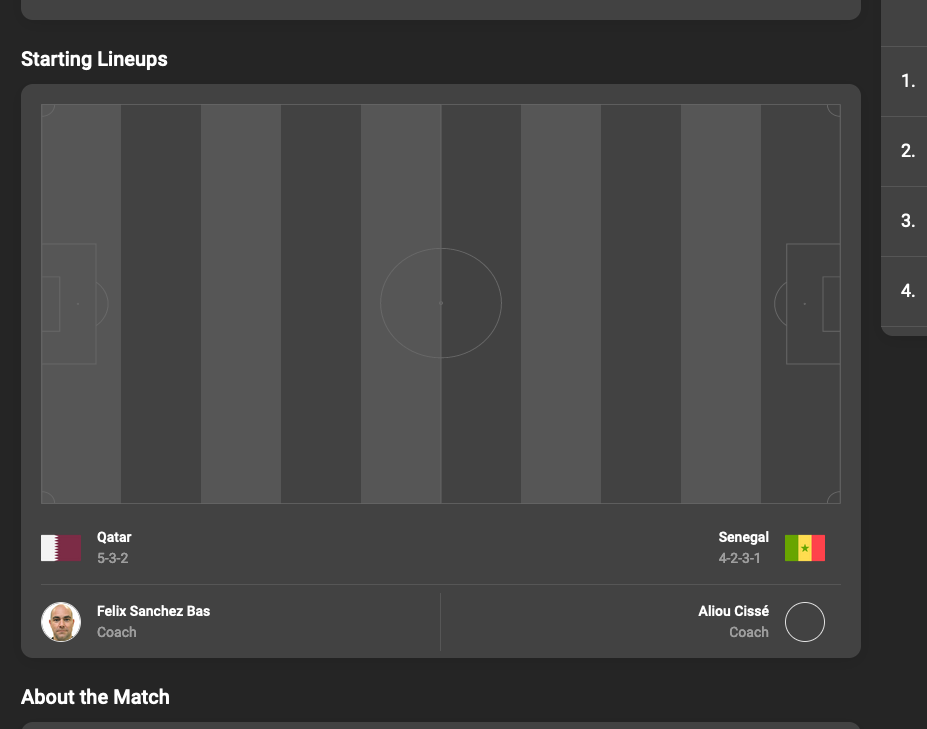 Fixtures Lineups Firebase Data The Lineups Wont Completely Appear · Issue 883 · Betarena