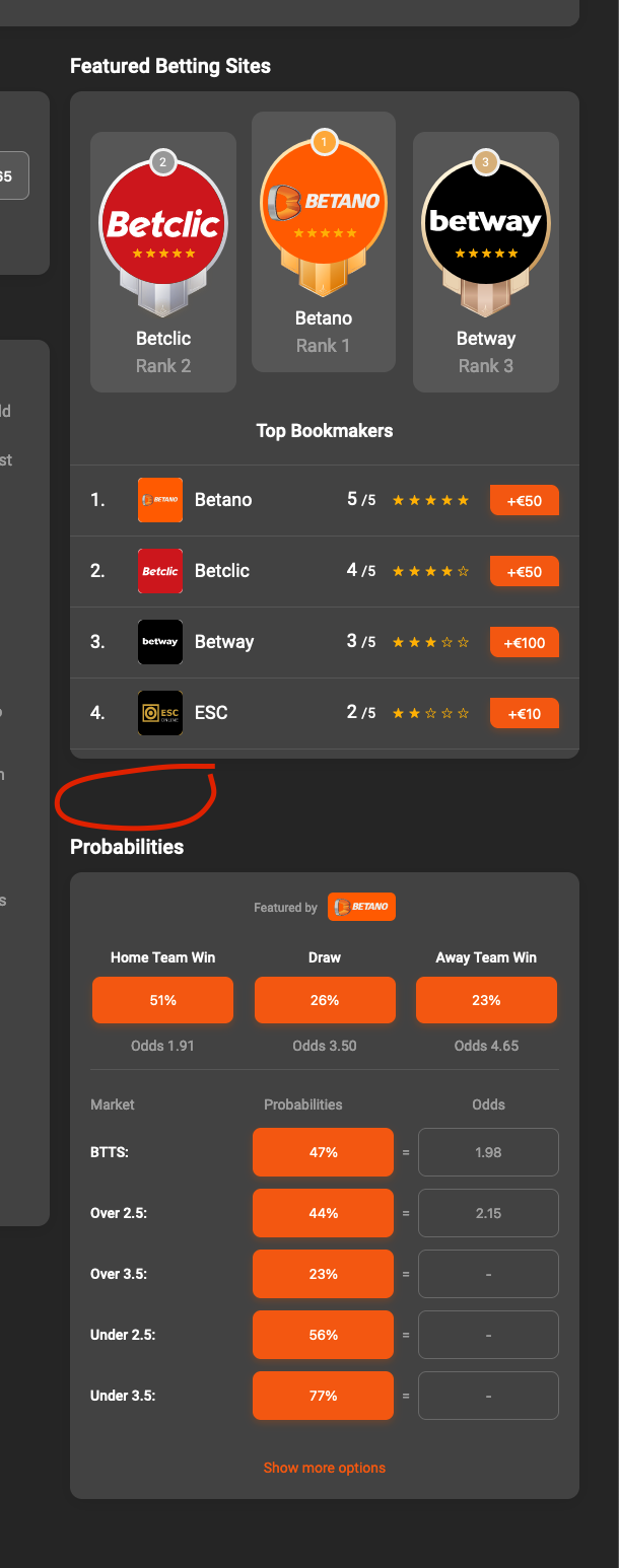 Fixtures Probabilities CSS Corrections · Issue #926 · Betarena/scores · GitHub