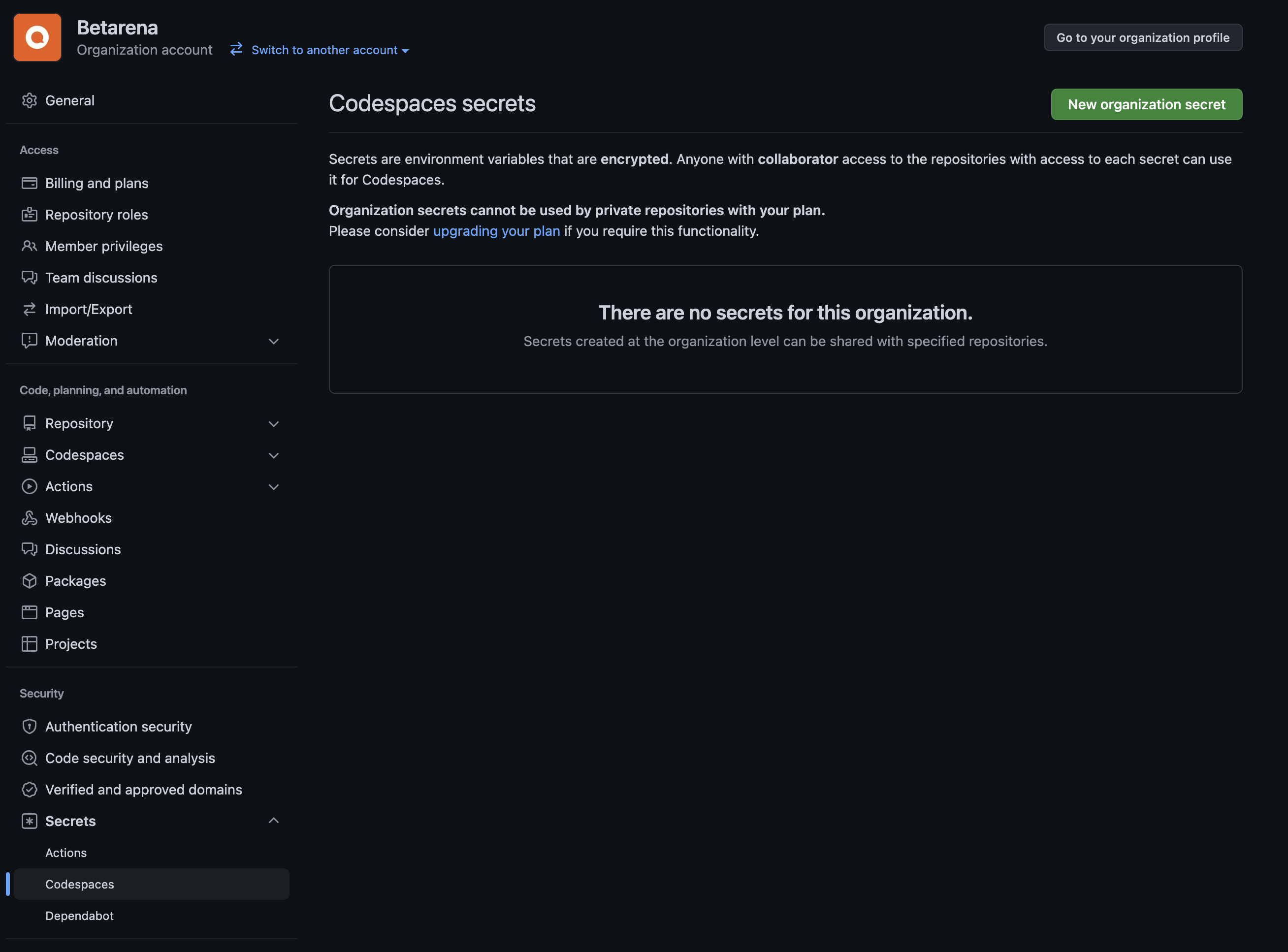 Codespaces Setup · Issue 939 · Betarenascores · Github