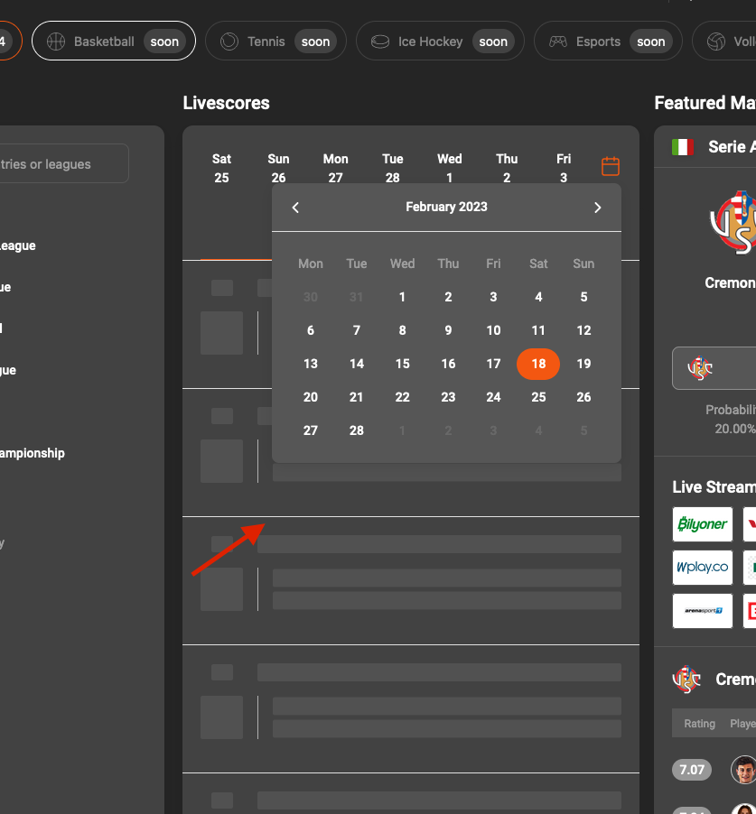 Livescore v2 Review · Issue #1085 · Betarena/scores · GitHub