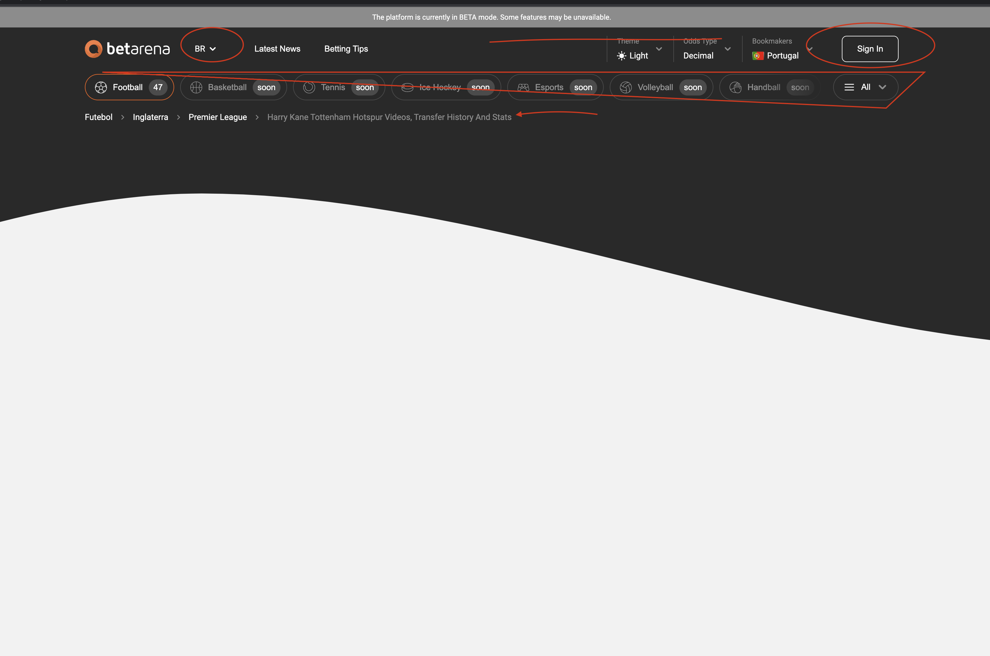 Players Football Frontend page generation · Issue #1115 · Betarena/scores · GitHub