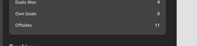 Football Player Statistics - Dark theme CSS · Issue #1279 · Betarena/scores · GitHub