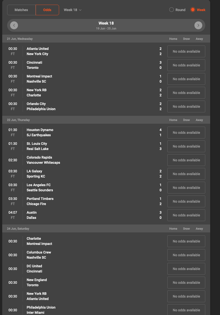 Tournaments - Odds missing on all tournaments · Issue #1418 · Betarena/scores · GitHub